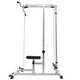 Workout pull down weight machine with multiple adjustable cable ...