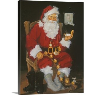 "Just about time" Canvas Wall Art - Bed Bath & Beyond - 25896135