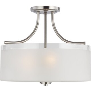 Generation Lighting Norwood 15" Wide Semi-Flush Ceiling Fixture - Bed ...