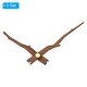 Clock Hands Kit, 3 Set Wooden Mechanism Clock Hand Parts for 10 Inch ...