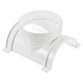 PVC Water Pipe 3-Way Saddle Tee Kit Fitting 110x110mm ID Tube Junction ...
