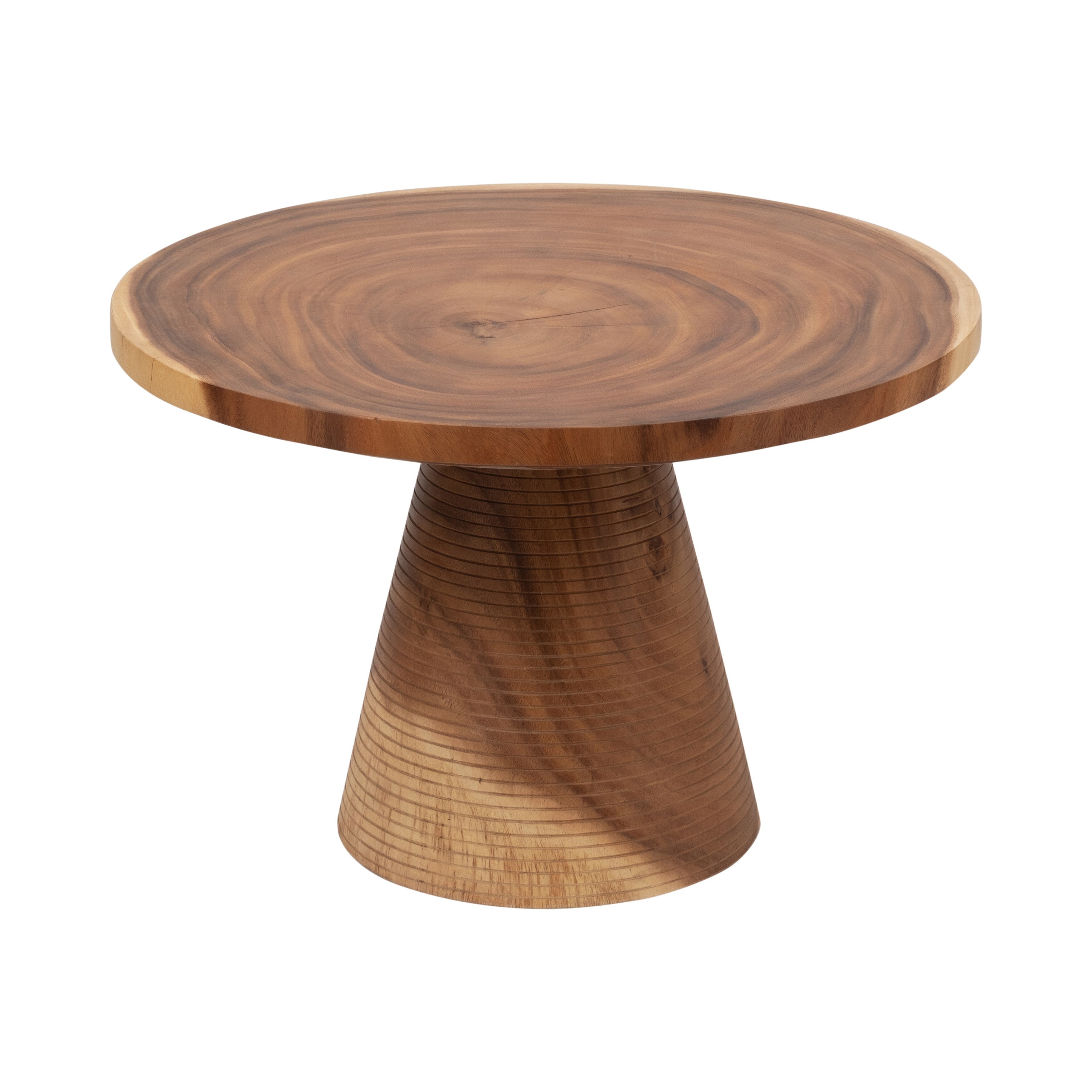 Sagebrook Home Modern Textured Natural Finish Suar Wood Coffee Table 27 x 27 x 18 On Sale Bed Bath Beyond 40162654