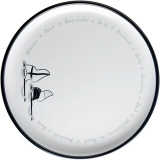 Welcome on Board Non-Slip Melamine Dinner Plate - Set of 6 - Bed Bath ...
