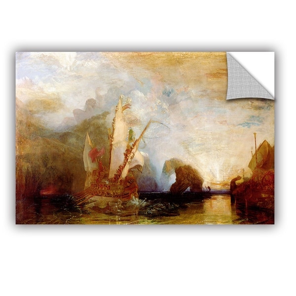 Ulysses Deriding Polyphemus Removable Wall Art Mural - Bed Bath ...