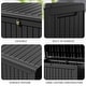 Outdoor Patio Storage Resin Lockable Deck Box - Bed Bath & Beyond ...