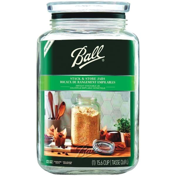 Ball 1 Gal. Stack & Store Jar Pack of 2 - 1 Gal. - Bed Bath & Beyond ...