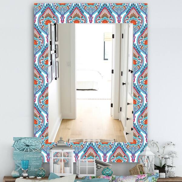 damask mirror