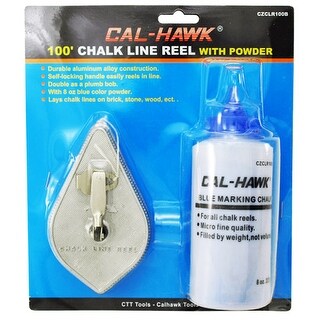 100' Chalk Line Reel with Powder - Bed Bath & Beyond - 16056851