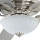 Light Fixture Replacement Glass Shade Frosted White Ceiling fan Light ...