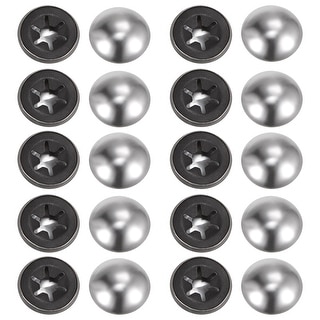 Push on Push Nut Caps Axle Push Nut Fastener for Hand Trucks, Lawn ...