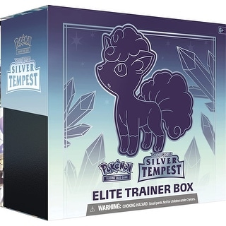 Pokemon TCG: Sword and Shield-Silver Tempest Elite Trainer Box - Bed ...