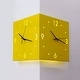 Backlit LED Wall Clock Corner Clock w/ Motion Sensor - Bed Bath ...