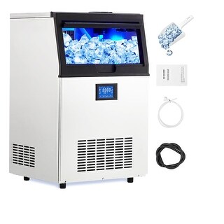 Commercial Ice Maker Produces 88 LBs/24 h, with The Ability to Produce ...