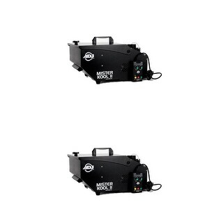 American DJ Mister Kool II Wired Low Lying Water Smoke Fog Machine (2 ...