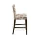 Avila Tufted Back Counter Stool with Cushioned Seat - Bed Bath & Beyond ...