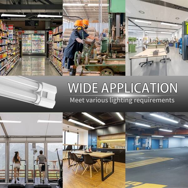 4 ft. 40W Motion Sensor LED Shop Light with Remote Control - 4ft - Bed ...