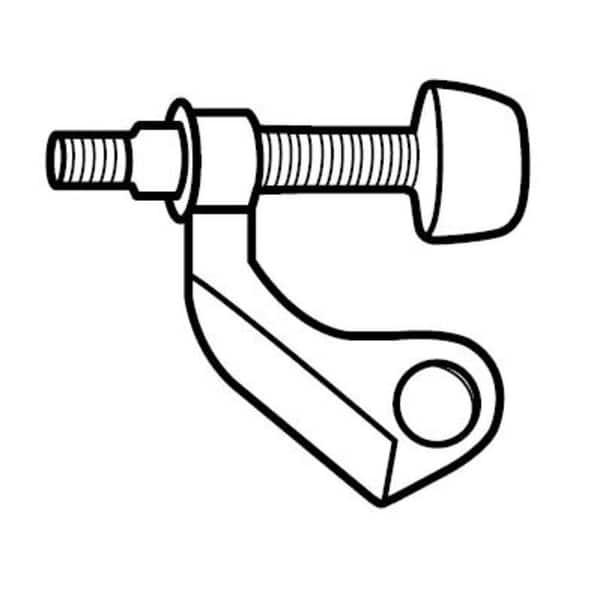 DON-JO Screw Adjustable Hinge Mounted Door Stop - Bed Bath & Beyond ...