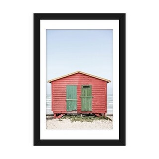 iCanvas "Red Hut" by Shot by Clint PFA - Bed Bath & Beyond - 37300288