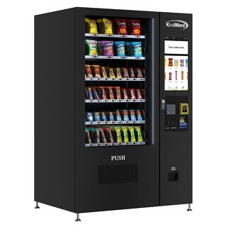 Refrigerated Snack Vending Machine with 36 Slots and Bill acceptor in ...