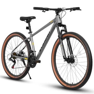 Unisex Bikes Mountain Bikes Road Bikes Cross-Country Bikes Gray - Bed ...