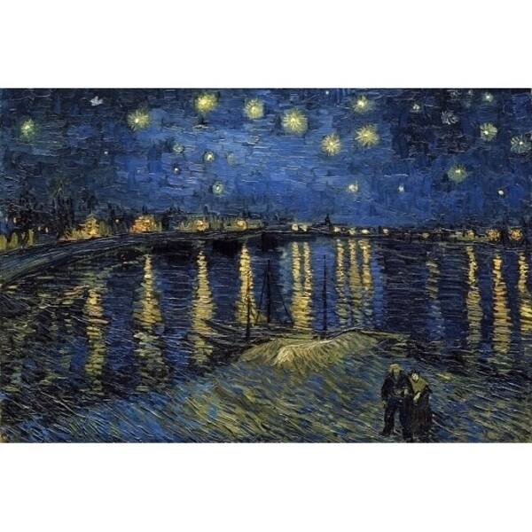 Van Gogh Rhone Poster Print Starlight Over Rhone Poster Poster Print ...
