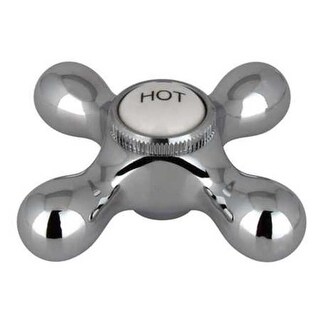 Kingston Brass Replacement Cross Handle - Hot Side Only - Bed Bath ...