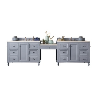 James Martin Vanities Copper Cove Encore 122" Double Vanity Set with ...