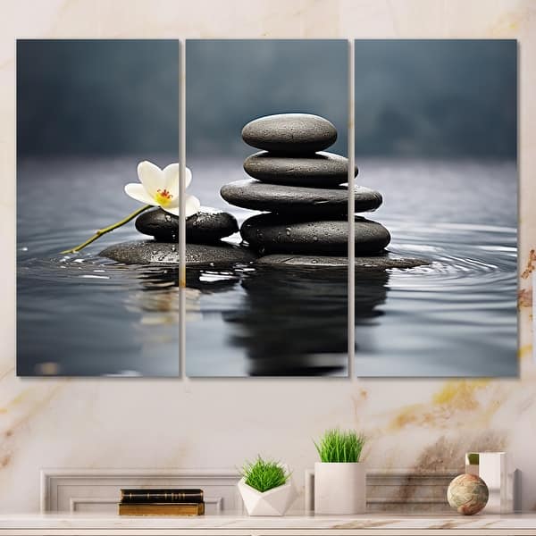 zen stone artwork