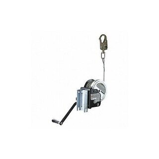 Falltech Man Rated Hoist: 310 lb Winch Wt Capacity, Swivel Snap Hook ...