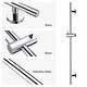 Luxier SB01-30 30 in. Adjustable Slide Bar for Handheld Showerheads ...