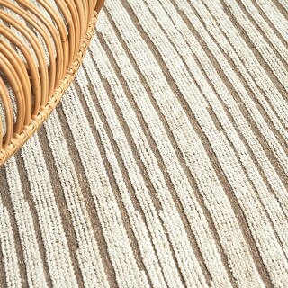 EXQUISITE RUGS Eaton Hand-knotted Wool/Bamboo Silk Beige Area Rug ...