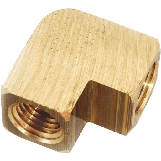 Anderson Metals Corp Inc 1/8 90D Elb Ylw Brass 756100-02 Unit: EACH ...