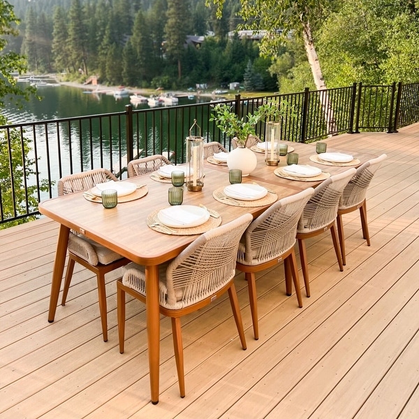 Patio furniture with matching dining set store