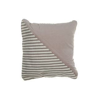 Handwoven Diagonal Stripe Cushion Blush - Set of 2 - Bed Bath & Beyond ...