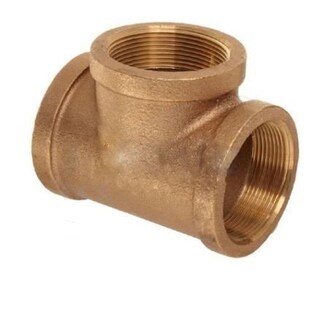 0.75 in. Tee Bronze Tee in Modern Style - Bed Bath & Beyond - 39110813