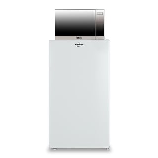 Koolatron 3.1 Cu Ft Compact Fridge and Total Chef 700W Microwave Combo ...