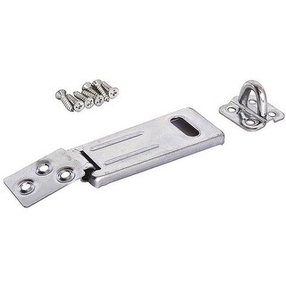 Prosource BH-707ZP3L-PS Rotating Post Safety Hasp, 4-1/2", Zinc Plated ...