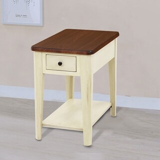 Chromcraft Peter Revington End Table in Walnut, Pistachio Finish - Bed ...