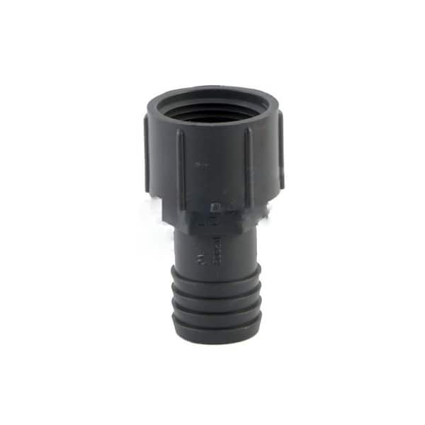 1.25 in. Black Poly Female Adapter - Bed Bath & Beyond - 39110692