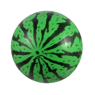 Realistic Green Black PVC Inflatable Watermelon Ball Toy for Kids - Bed ...