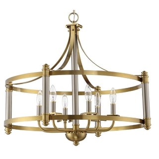 Craftmade Stanza 6 Light 29" Wide Taper Candle Pendant - Bed Bath ...