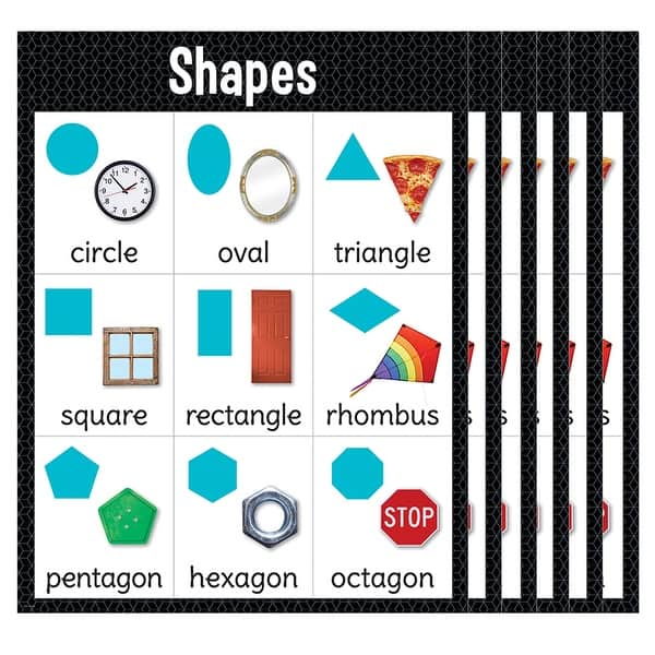 (6 Ea) Shapes Chart - Multi - Bed Bath & Beyond - 28075570