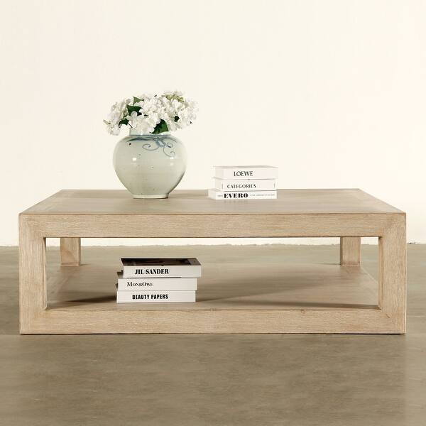 Artissance Versatile Peking Grand Framed Square Coffee Table With ...