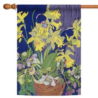 Daffodil Bouquet Outdoor House Flag 40" x 28" - Bed Bath & Beyond ...