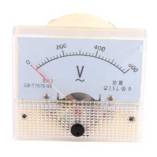 AC 0-600V Analog Panel Volt Voltage Meter Voltmeter Gauge - AC 0-600V ...