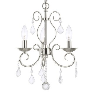 Livex Lighting Donatella Convertible 3 Light 1 Tier Chandelier / Semi ...