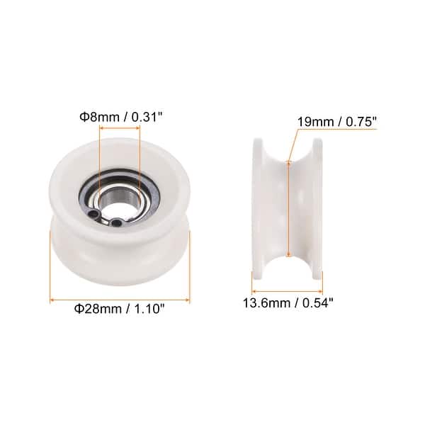 Guide Pulley Wheel Deep Groove Pulley Bearing - Bed Bath & Beyond ...
