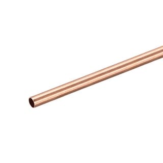 Copper Tubing Seamless Straight Pipe Tube - 5.5mm x 0.25mm x 200mm ...