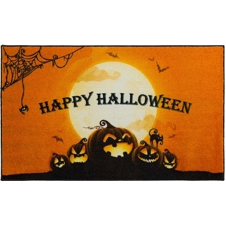 Mohawk Home Pumpkin Sunset Orange Kitchen Mat. - Bed Bath & Beyond ...