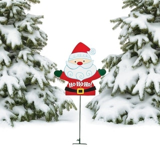 Santa Yard Signs, Home Decor, 4 Pieces - Bed Bath & Beyond - 35710593